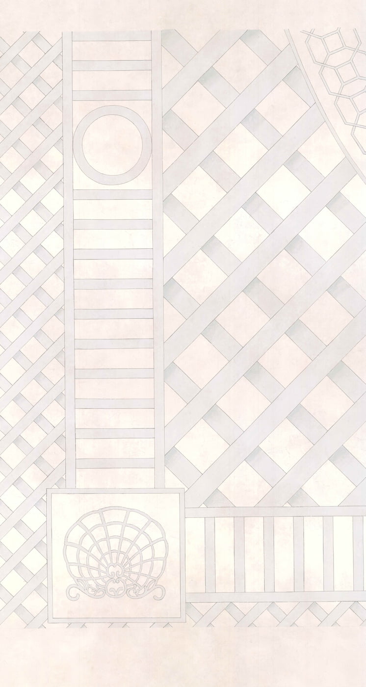 Hadpainted Lattice in Large Scale (HS-90495)